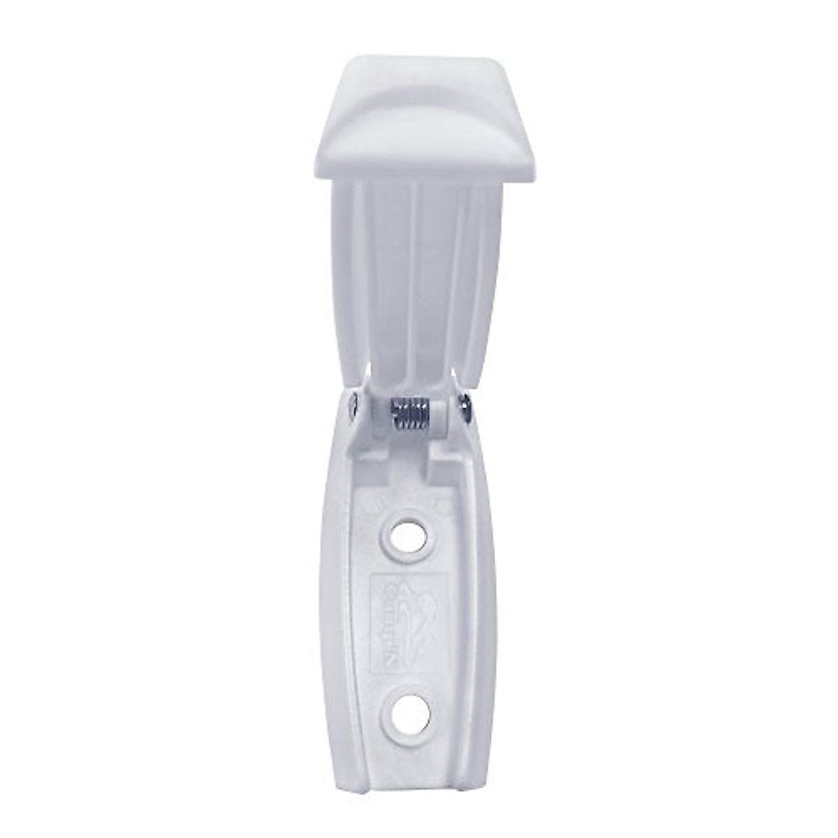 Camp'N - 12 Pack- Baggage Door Catch - Clip - Holder - for RV, Trailer, Camper, Motor Home Baggage Doors (White)