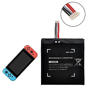 Tectra 4310mAh HAC-003 HAC-001 Rechargeable Battery Compatible with Nintendo Switch 2017 Game Console