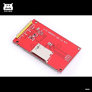 DEVMO ILI9341 2.8" SPI TFT LCD Display Touch Panel 240X320 with PCB 5V/3.3V STM32 Without Touch