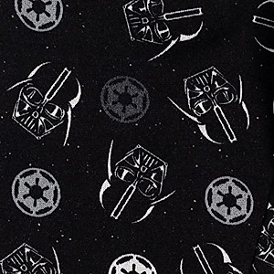 STAR WARS Darth Vader Little Boys Fleece 2 Pack Jogger Pants Black/Grey 6
