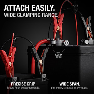 NOCO GC001 X-Connect Battery Clamp Accessory with Integrated M6 Eyelets Genius Smart Battery Chargers