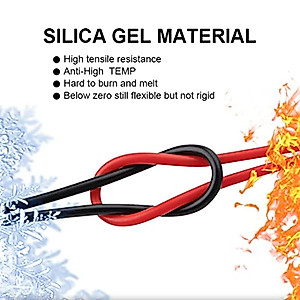 ARCHER LIFE HALL Test Leads for Multimeter,3.3FT Test Lead with Alligator Clips and Gold Plated Test Probe, multimeter Leads Kit, Suitable for Most of Digital Multimeter