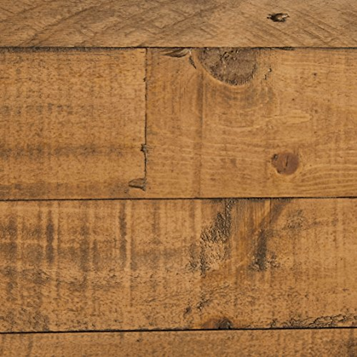 Signature Design by Ashley Sommerford Farmhouse Reclaimed Pine Wood Dining Table, Seats up to 6, Brown