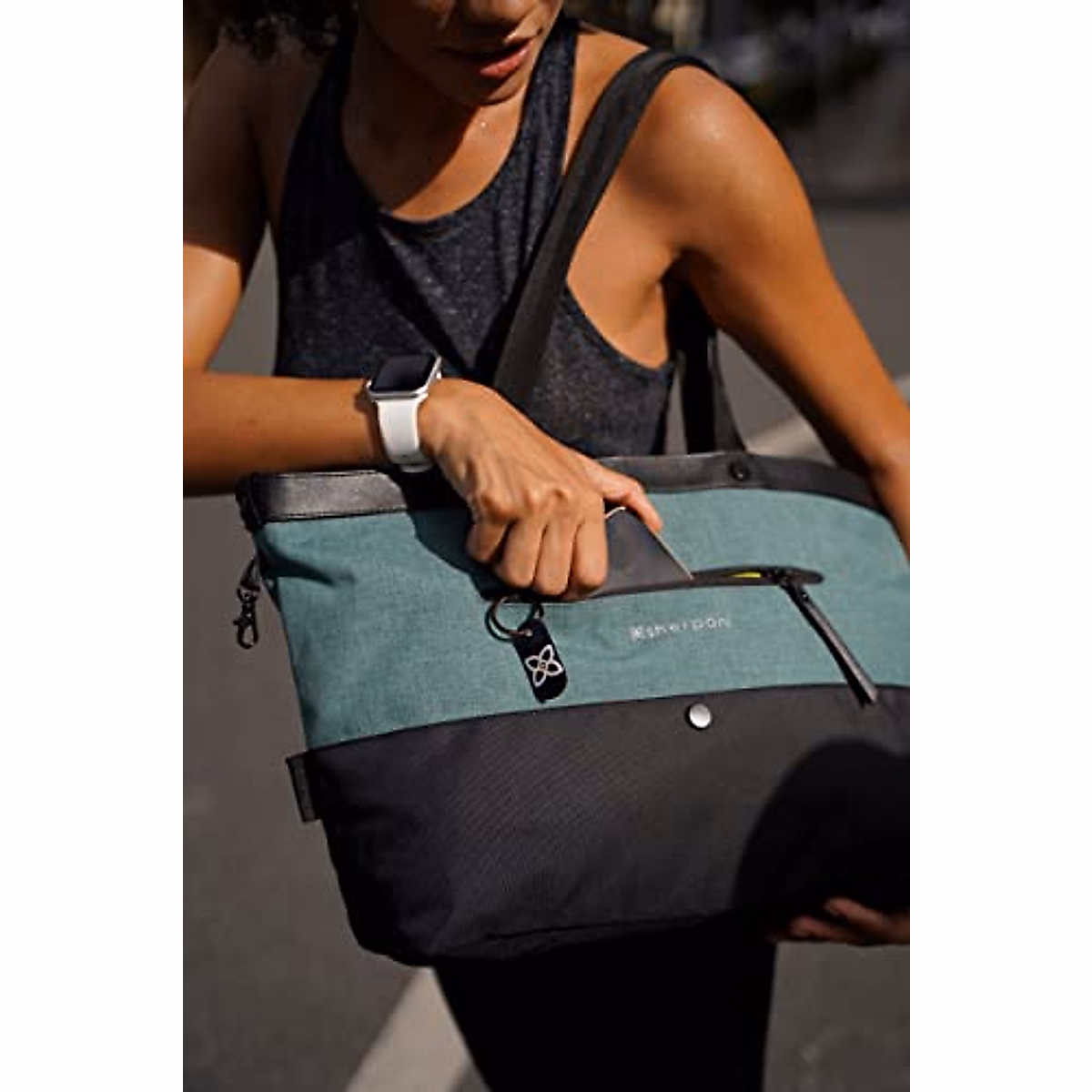 Sherpani Cali, Anti Theft Tote Bag, Travel Bag, Tote Purse, Teacher Bag, Work Tote Bags for Women, Fits 15 Inch Laptop (No Sleeve)