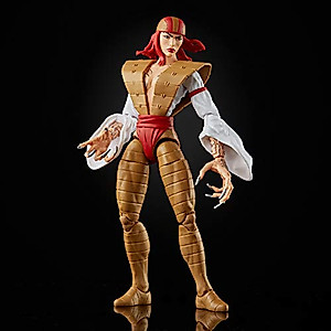 Marvel Legends Series 6-inch Collectible Lady Deathstrike Action Figure, Includes 1 Build-A-Figure Part(s), Premium Design