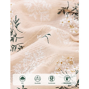 Hipea Toddler Girl Dress Long Sleeve Floral Dress Up Casual Round Neck Back Tie Ruffles Little Girls Fall Dresses 3-4T