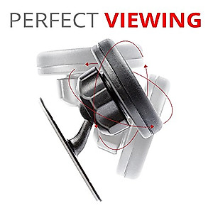 TACKFORM Three Pack of Magnetic Phone Mounts, Universal Stick-On Dashboard Magnet Mount and Cell Phone Holder - Great for Car, Home and Office