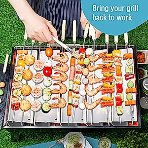 Grill Replacement Parts Heat Plate for Weber Spirit 300 Series,15.3 inch Flavorizer Bar for Weber Spirit 300 E-310 E-320 Series,5 Pack