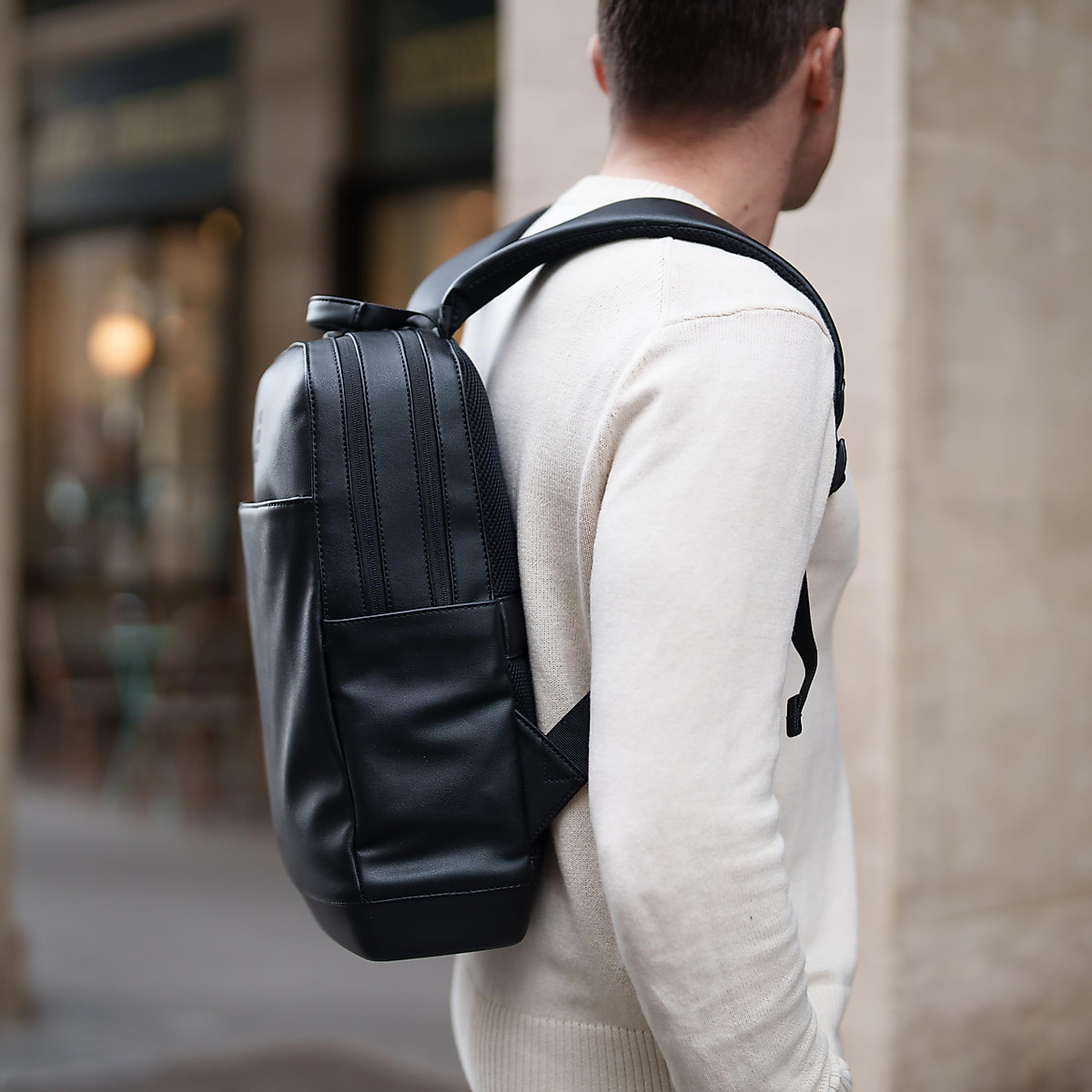 モレスキン(Moleskine) Men's Backpack (for Business and Town), Sapphire Blue (pro), 43 x 33 x 14 cm