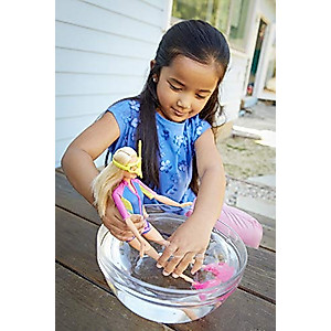 Barbie Doll with Color-Change Top, Puppy Squirt Toy and Dolphin with Sounds