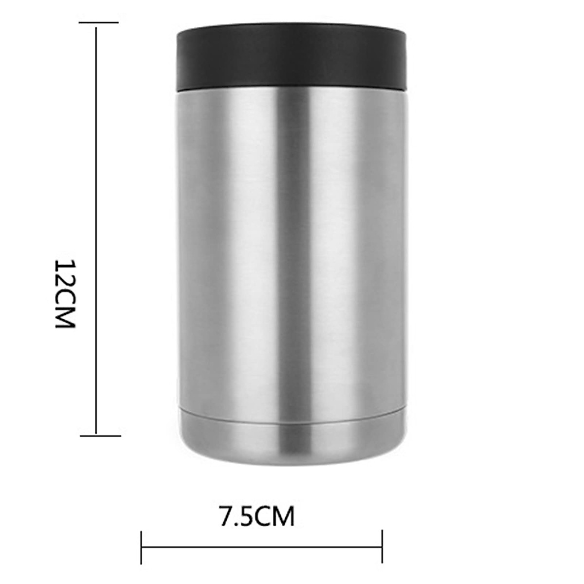 Can Cooler Tumbler for 12oz Bottles Cans Double Wall Vacuum Insulated Bottle