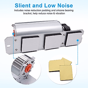 Hipoilk GZ550 Fireplace Blower Fan Kit for Napoleon & Continental Gas Fireplaces, GZ550-1KT GZ552 GZ550-KT B440-KT Fireplace Blower Kit