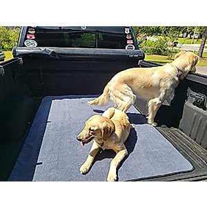 ULIGOTA Washable Pee Pads for Dogs 65"x45"/72"x72" Extra Large Reusable Puppy Pads Waterproof Puppy Training Pads, Non-Slip Dog Mats Fast Absorbent Whelping Pads for Playpen Mat