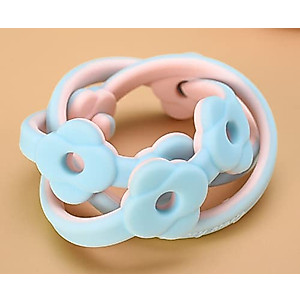 Toy Straps for Baby 5PK Silicone Toy Leash Holder for Stroller HighChairs Car seat, Secure-A-Toy Adjustable Length to Keep Toys Clean