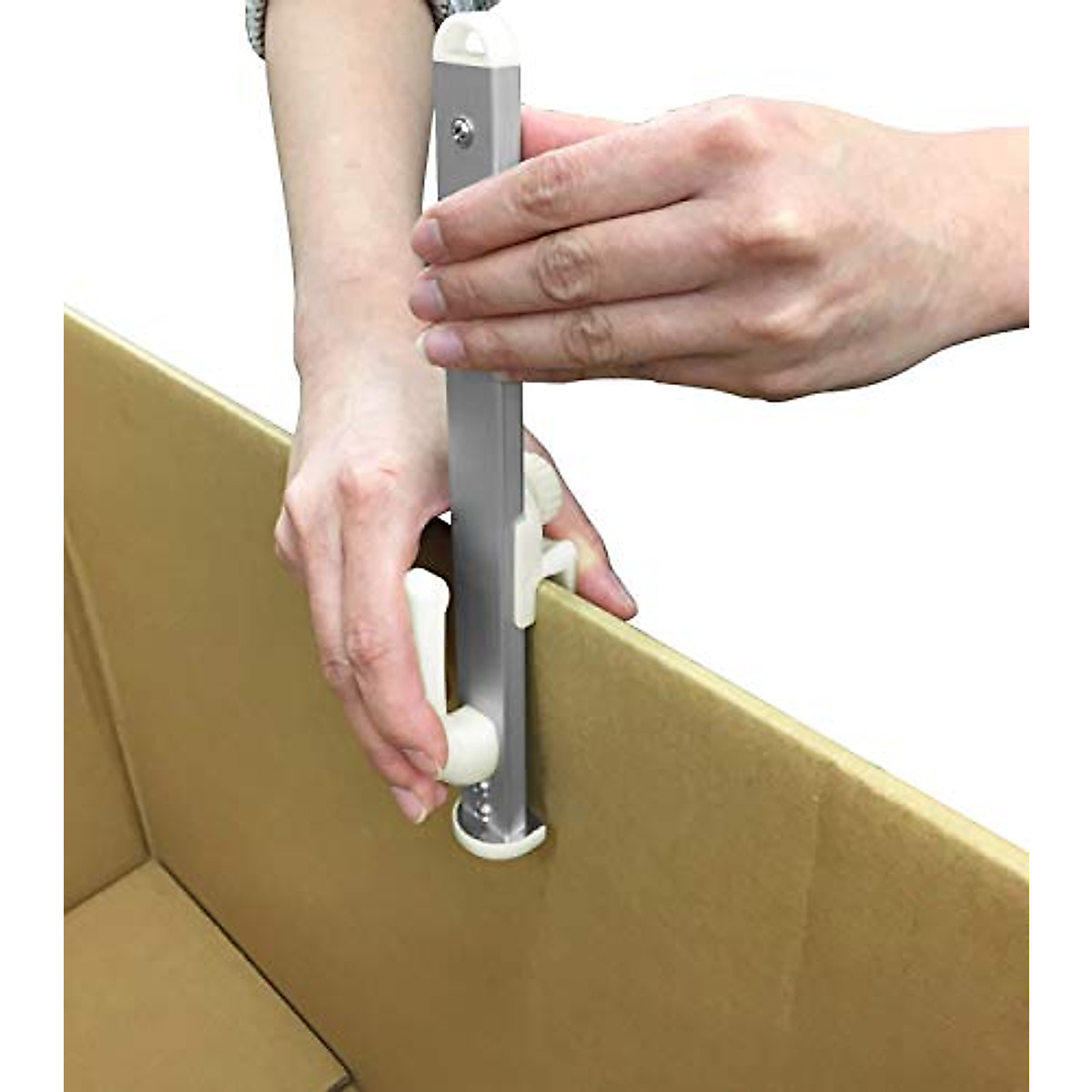 Nissin Boeki Cardboard Size Adjustment Cutter, Box Cutter, Large, White