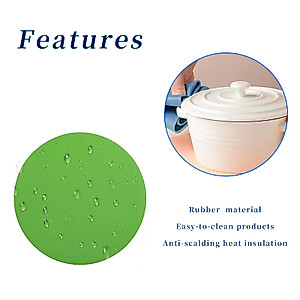 4pcs Jar Opener Gripper Pad, Multifunctional Rubber Jar Opener Kitchen Coaster for Elderly Suffering from Arthritis Children Women Weak Hands(Blue, Green)