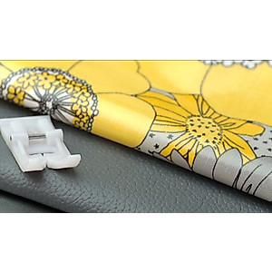 Singer | Non-Stick Foot Snap-On Presser Foot for Low-Shank Sewing Machines, White (2500262)