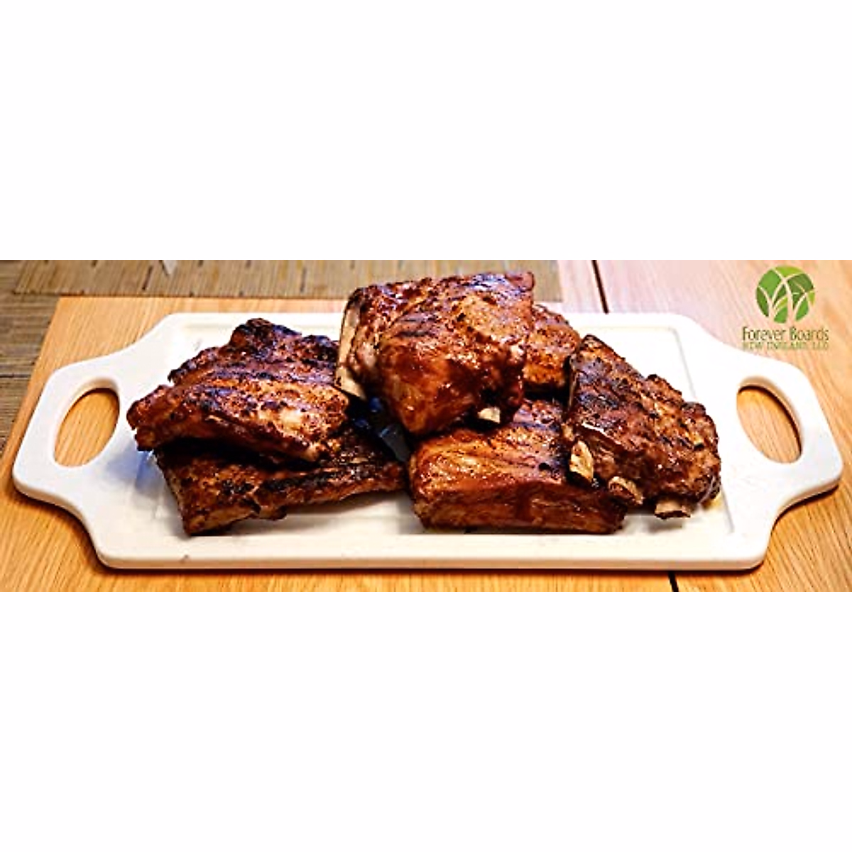 Carving Tray Reclaimed Solid Surface (I.e. Corian) Cutting Board and Serving Board