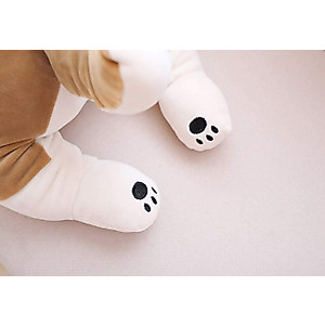 30'' Shiba Inu Plush Stuffed Animal, Giant Stuffed Animals for Anxiety, Big Shiba Inu Corgi Plush, Dog Plush Pillow Hugging Pillow Sleeping Dog Cushion Soft Plush Toy Big Stuffed Animals Kawaii Decor