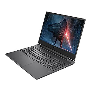 HP 2022 Victus 15.6" 144Hz Gaming Laptop, Intel 12th Core i5-12450H, 64GB RAM, 2TB PCIe SSD, NVIDIA GeForce GTX 1650 Graphics 4GB, Backlit Keyboard, Windows 11 Pro, Mica Silver, 32GB USB Card