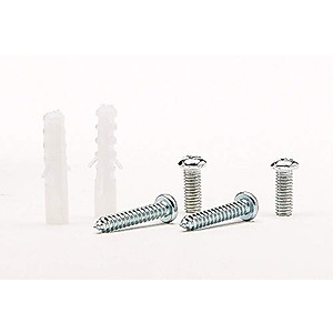 techsol 5 Pack of Black Speaker Wall Mount Brackets for Bose, Sony, Panasonic, Samsung and More