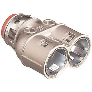 ARLINGTON INDUSTRIES 3838AST SNAP2IT DUPLEX CONNECTOR, 3/8 IN., 25 PER BOX, (1/BX)