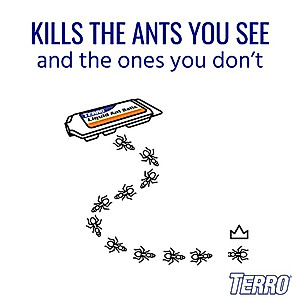 Terro T324B 4-Pack Liquid Ant Baits, Orange