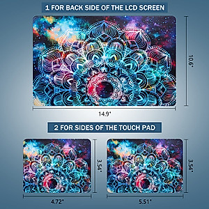 icolor Laptop Skin Sticker Decal 12 13 13.3 14 15 15.4 15.6 inch Personalized Universal Notebook Vinyl Skin Stickers Cover Art Decal Computer Protector