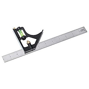 Mr. Pen- Combination Square, 12" Combo Square, Carpentry Tools, Carpenter Square, Woodworking Tools,Framing Square, T Square, T Ruler, Combination Square Set, Square Tool, Metal Square