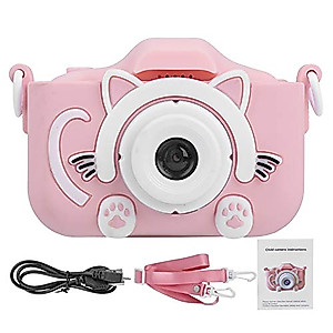 Estink 24MP/1080P Children 2.0 Inches Camera Digital Camera for Children 32GB Card Video Camera Toys for Children Girls Boys from 3-9 Years