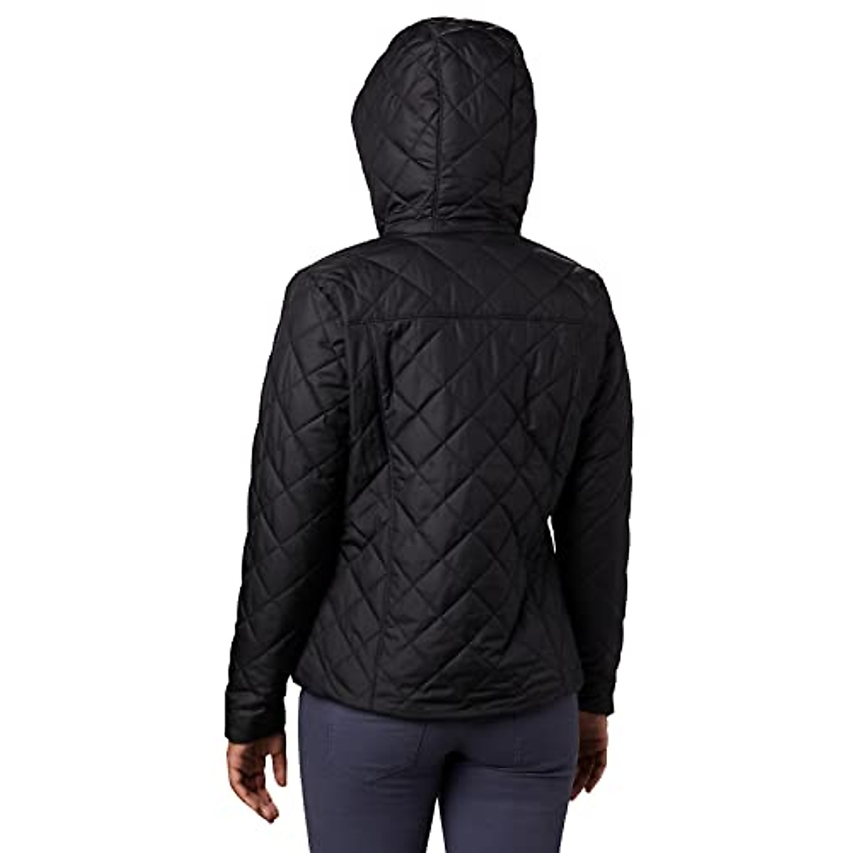 Columbia Women's Copper Crest Hooded Jacket, Black, Small