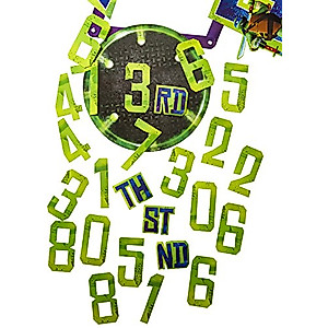 TMNT™ Jumbo Add-An-Age "Happy Birthday" Letter Banner