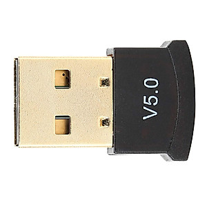 USB Bluetooth 5.0 Adapter Low Power Audio Music Stereo Receiver for TV Computer Laptop