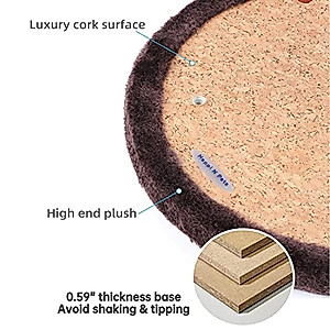 Happi N Pets The Original Cat Arch Self Groomer Cat Massager, Cat Hair Brush For Grooming With Sturdy Cat Scratching Pad And Catnip Toy, Cat Face Scratchers, Durable Brusher, Cat Rubbing Post & Scratcher