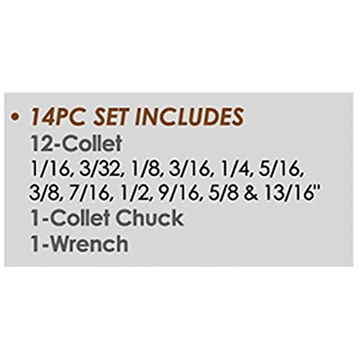HHIP 3900-0505 ER-32 NMTB 40 Spring Collet Chuck Set, 14-Piece