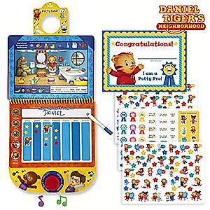 Daniel Tiger Potty Training Reward Chart, Potty Time With Daniel! Workbook Includes Stories, Activities, Stickers, and Sound Button! (Daniel Tiger's Neighborhood)