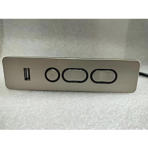 Kroshine Recliner Remote Replacement Model R22231010041 Replacement Lift Chair 5 Button 5 Male Pin 2 Female Pin Hand Control Power Recliner Remote with USB