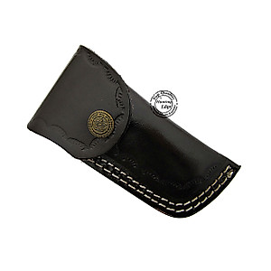 Hunting Edge Camel Bone 6.5'' 100% Handmade Damascus Steel Folding Pocket Knife 100% Prime Quality