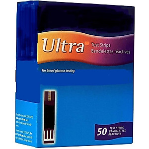 Generic Strips Only for Ultra Glucometer 50 Count