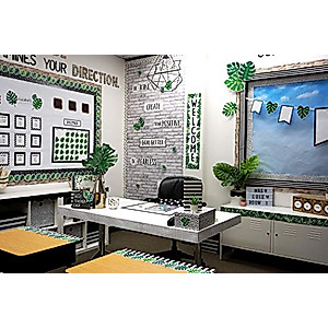 Creative Teaching Press Palm Paradise Monstera Leaves Calendar Days (10251)