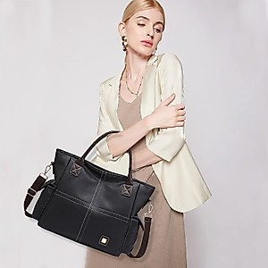 Tote Shoulder Bag for Women Large Purse and Handbag Soft Top Handle Bag Travel Bag