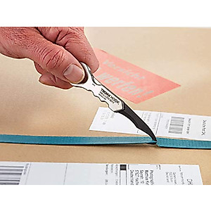 TROIKA Silver Tone Box Opener Keyring