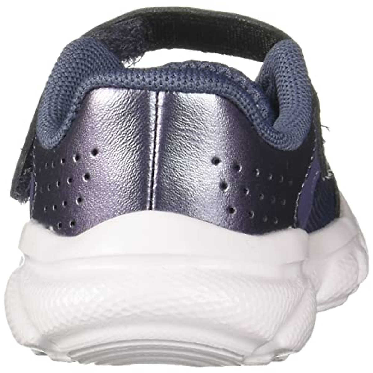 Under Armour Girls' Infant Assert 9 Pearl, Utility Blue/Electric Tangerine, 9K Medium US