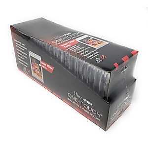 Ultra Pro - 130pt Magnetic Card Holder Cases 25ct Box - Sized to fit Standard Size Cards, Protect Collectible Sports Cards, Baseball Cards, Sports Memorabilia, Durable Card Display