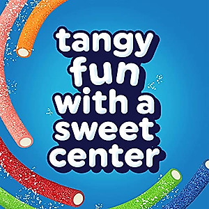 Airheads Soft Filled Ropes, Soft and Chewy Candy Ropes, Original Fruit Flavors, Concessions Movie Theater Parties, 2oz Packs, Box of 18