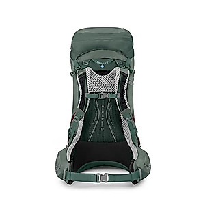 Osprey Aura AG LT 50L Women's Backpacking Backpack, Koseret/Darjeeling Spring Green, WM/L