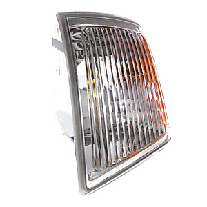 For 2007 08 09 2010 Jeep Compass Pair Driver and Passenger Side Turn Signal/Side Marker Light DOT Certified Lens and Housing Only CH2520144 CH2521144 - Replaces 68000683AA 68000682AA