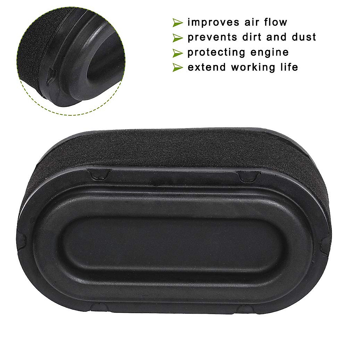 HIFROM 127-9252 Air Filter Cleaner 127-9288 Pre-Filter Fuel Filter Kit Compatible with Toro 74657 74661 74675 74680 74723 74760 74775 74784 74787 TimeCutter Riding Mower