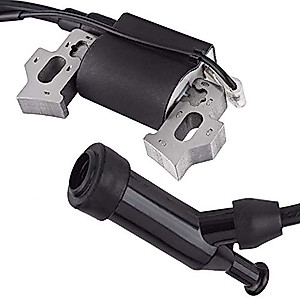 Ignition Coil For Honda GX120 GX160 GX200 Engine Generator Rototiller 4589693 30500-ZE1-073 with Spark Plug Air Filter by TOPEMAI