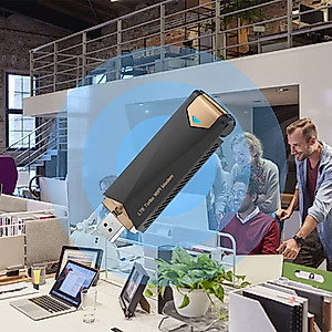 WDINLY 4G LTE USB Modem Dongle Router with WiFi Hotspot, High Speed 4G Modem Wireless Internet WiFi Hotspot Router Unlocked Portable Support 4G FDD:B2/B4/B5/B12/B17 for PC Desktop Laptop Tablet